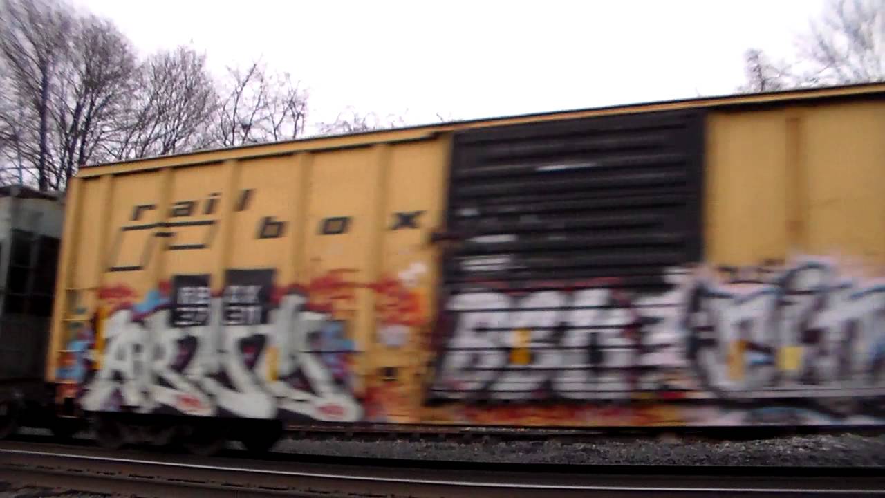Eastbound mixed manafest with NS 9619 as the leader - YouTube