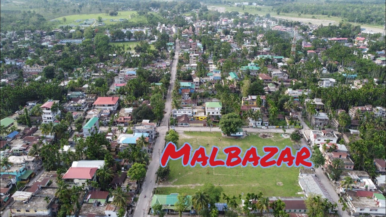 malbazar IN BIRD'S EYE 😍 malbazar drone shots | lockdown 2.0 drone shot ...