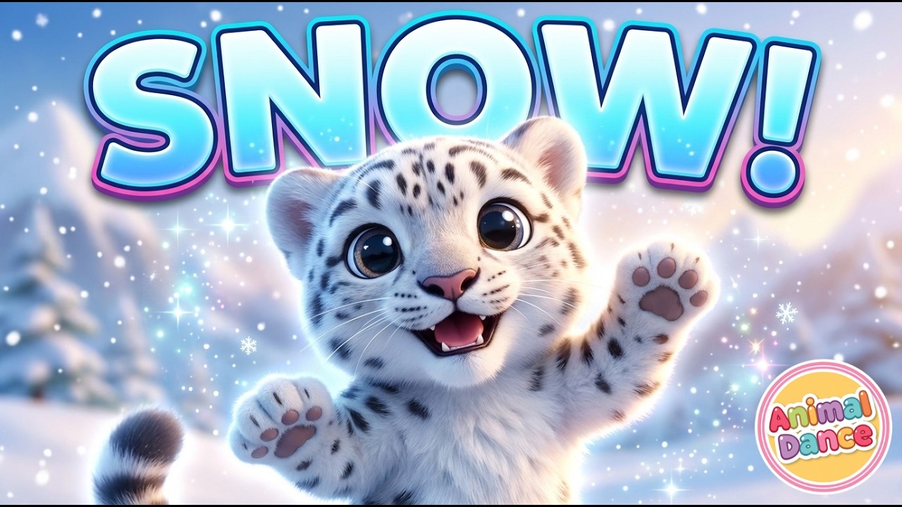 Day 34 | Snow Leopard Leap Song | Animal Dance – Daily Meowww - YouTube