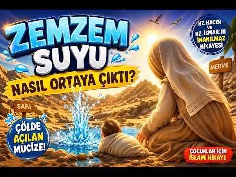 Zemzem Suyu Nasıl Ortaya Çıktı? | Hz. Hacer ve Hz. İsmail’in Mucizevi Hikayesi
