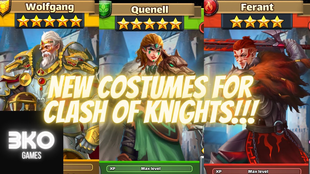 Empires & Puzzles - Costume Quenell, Wolfgang, and Ferrant - Clash of ...