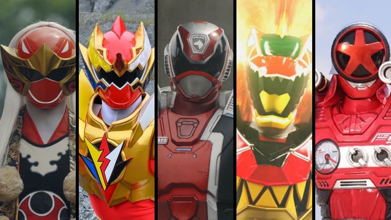ALL RED SENTAI EXCLUSIVE FORM (OEDO HURRICANE RED - BUN RED 119) - YouTube