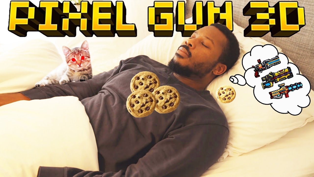 LEARNING 3 CAT SPAM! l Pixel Gun 3D - Episode 8 - YouTube