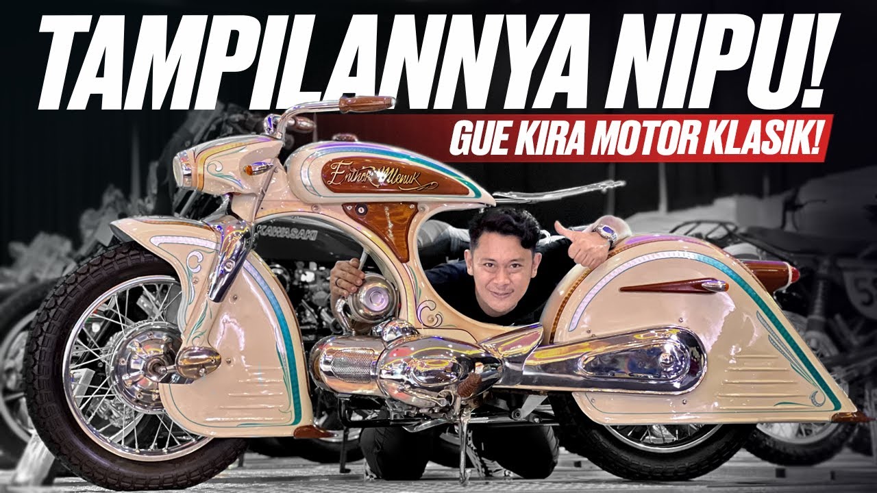 NIPU BANGET!! Custom Honda Revo Jadi Klasik Kaya Gini! #AtenxKatros ...