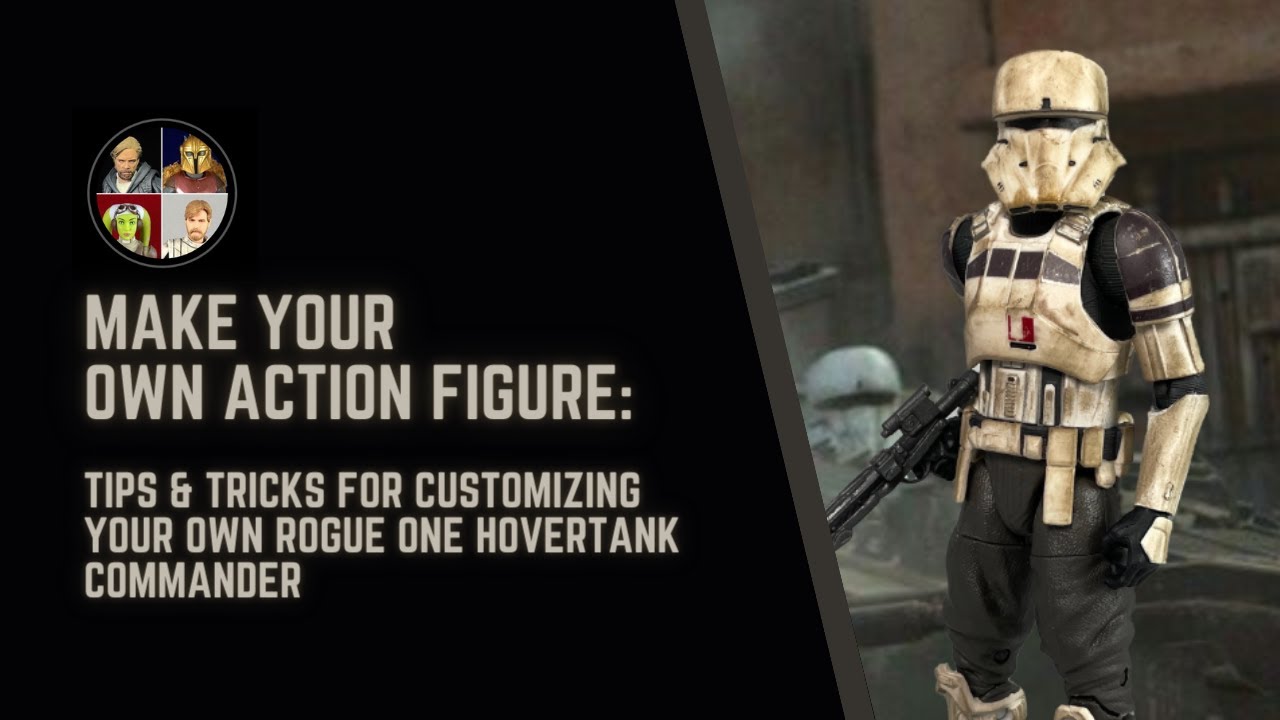 Star Wars Black Series Custom Tutorial: Hovertank Commander - YouTube
