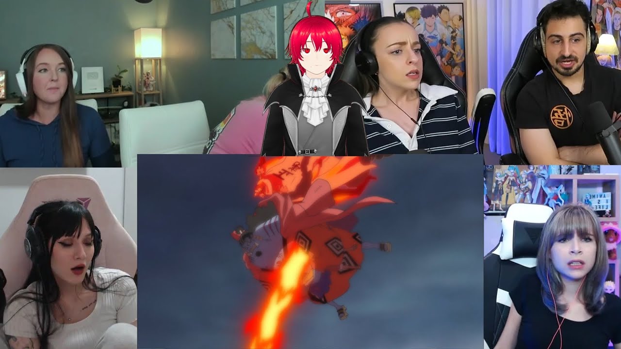 "Akainu Gives Luffy the Burn Scar" | Episode 487 | One Piece Reaction ...