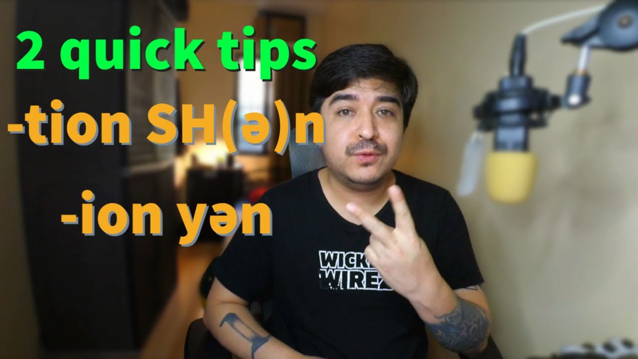 2 quick and easy pronunciation tips for English - YouTube
