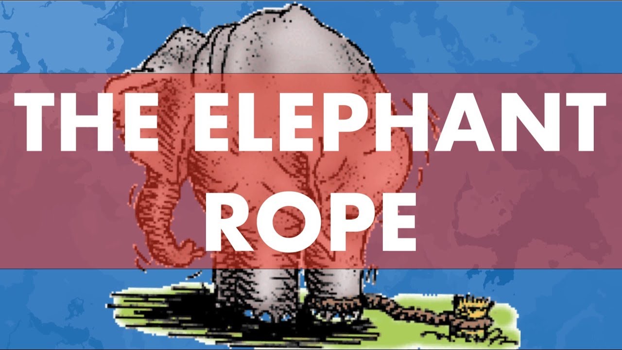Amazing Inspirational Short Story: The Elephant Rope - YouTube
