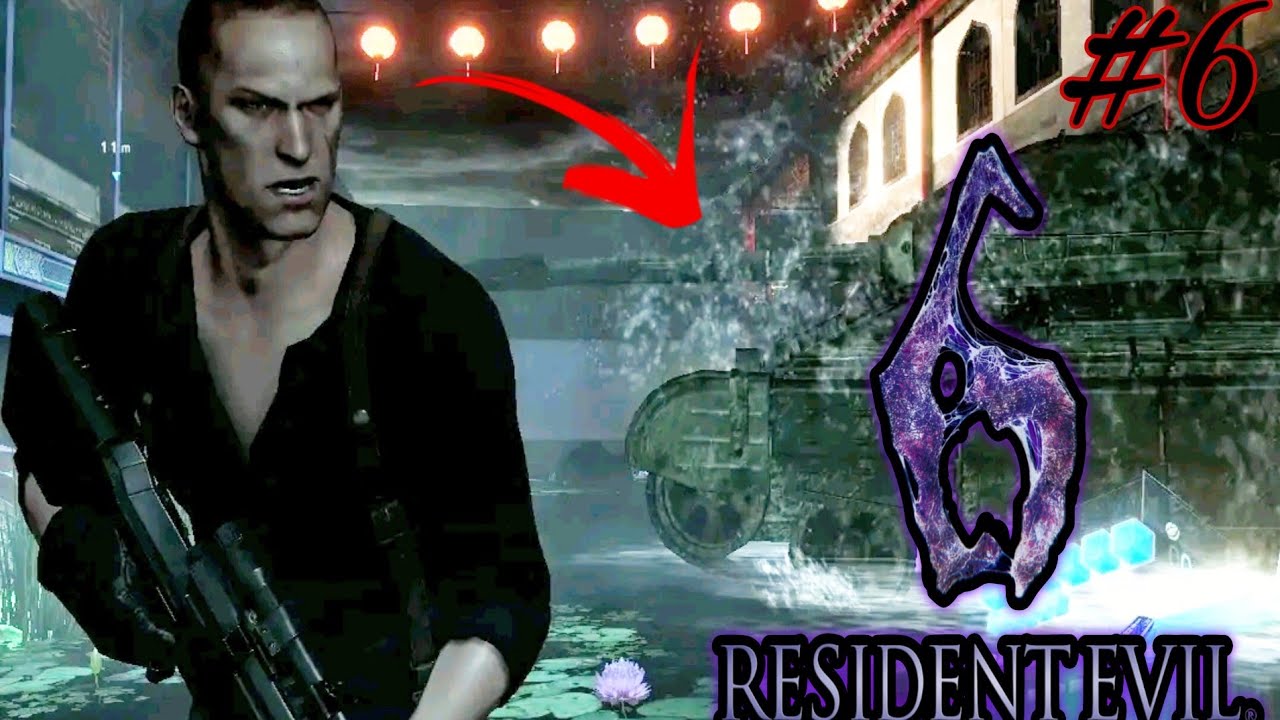 Resident Evil 6 || Escape From Tank || Jake Campaign Episode 6 || EVIL ...