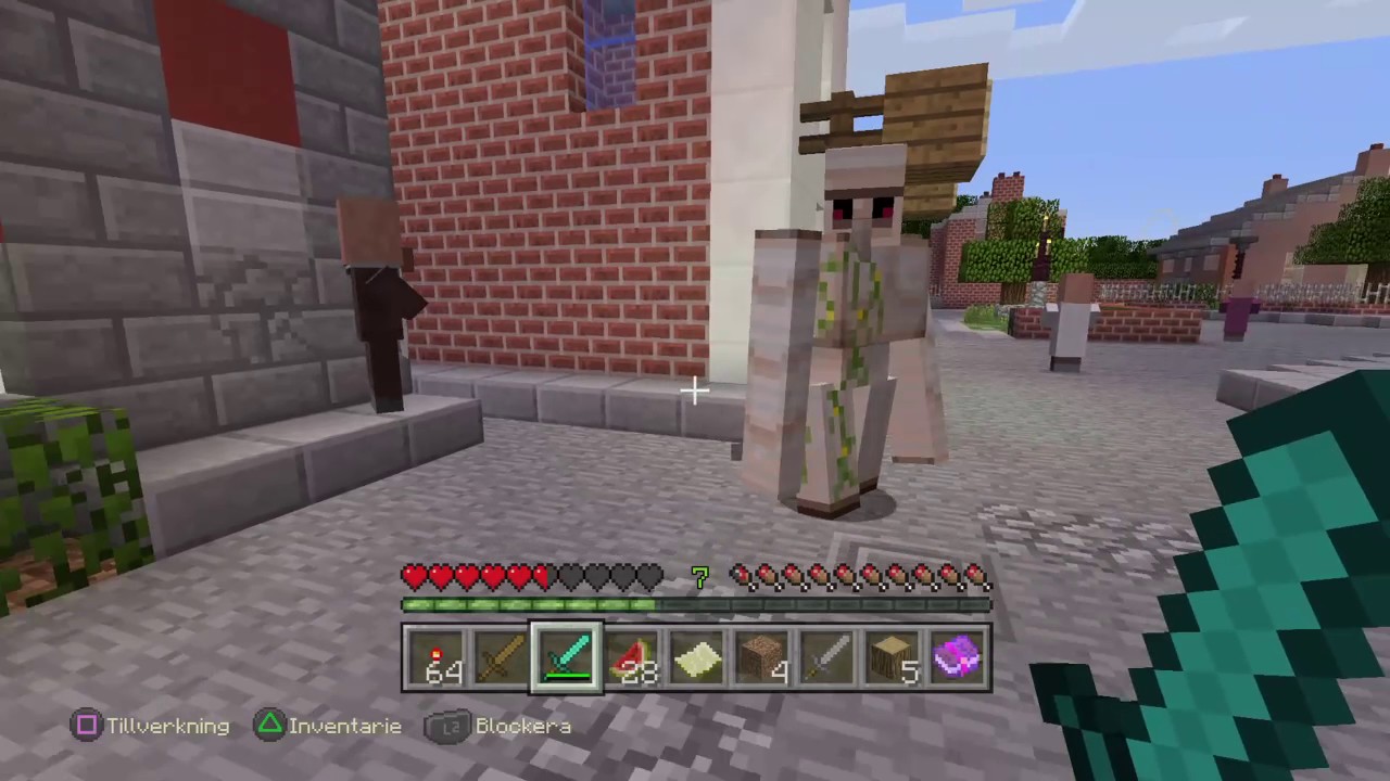 Minecraft demo ps4 - YouTube
