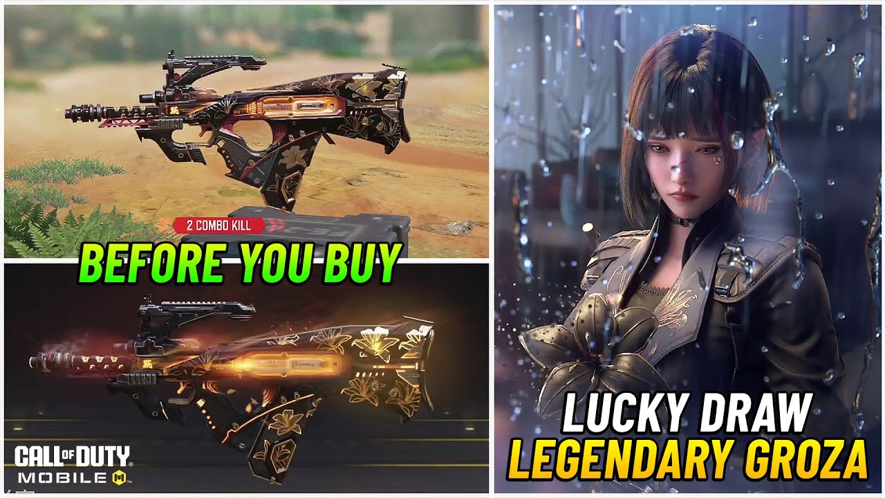 Worth Buying? Legendary Groza & Rin Yoshida Lucky Draw Season 11 Cod ...