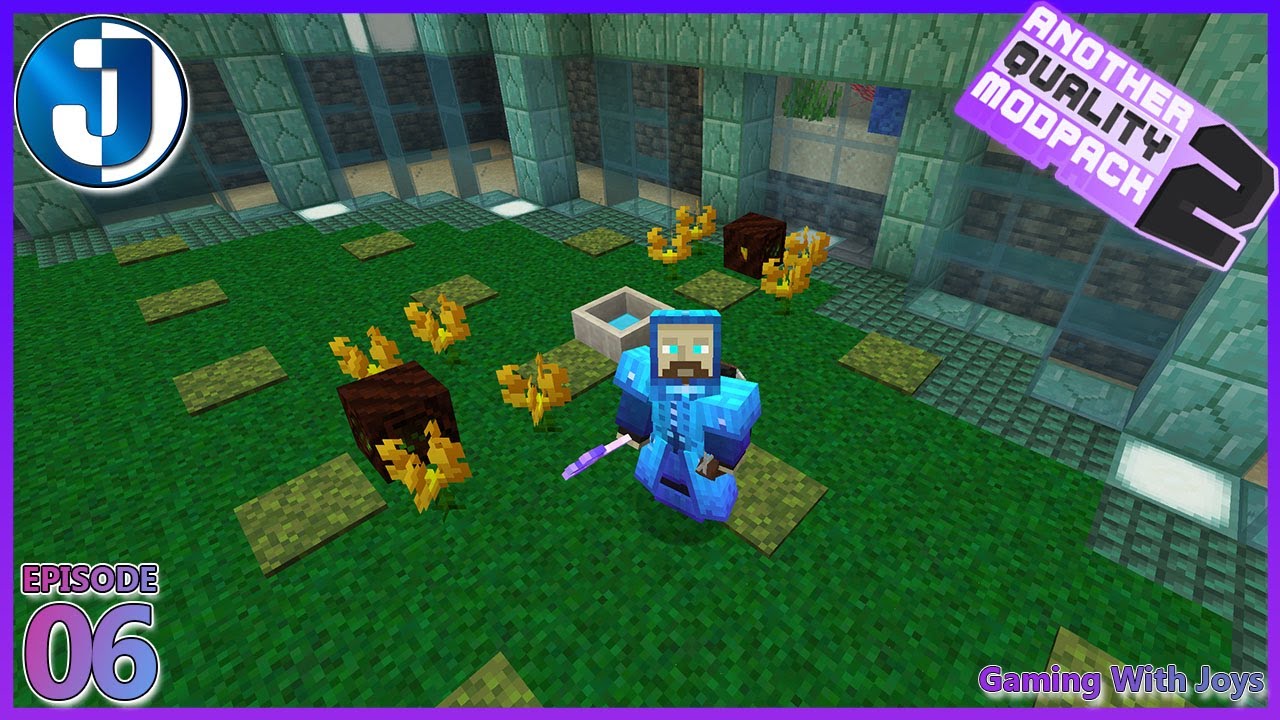 Getting into Botania in our Underwater Base! - Another Quality Modpack ...