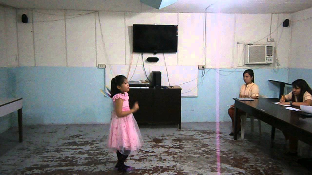 Proud Butterfly (Performed By: La Reign Santos Esmilla) - YouTube
