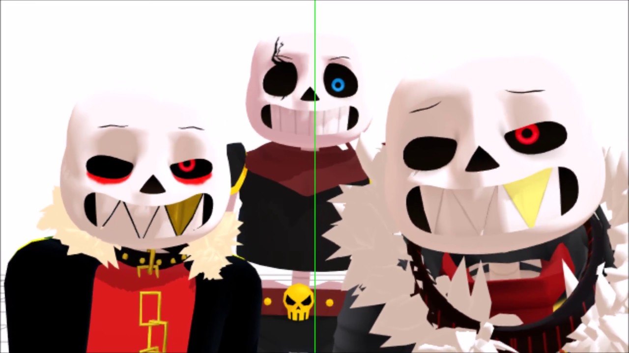 [MMD x undertale] everybody underfell/flowerfell/swapfell - YouTube