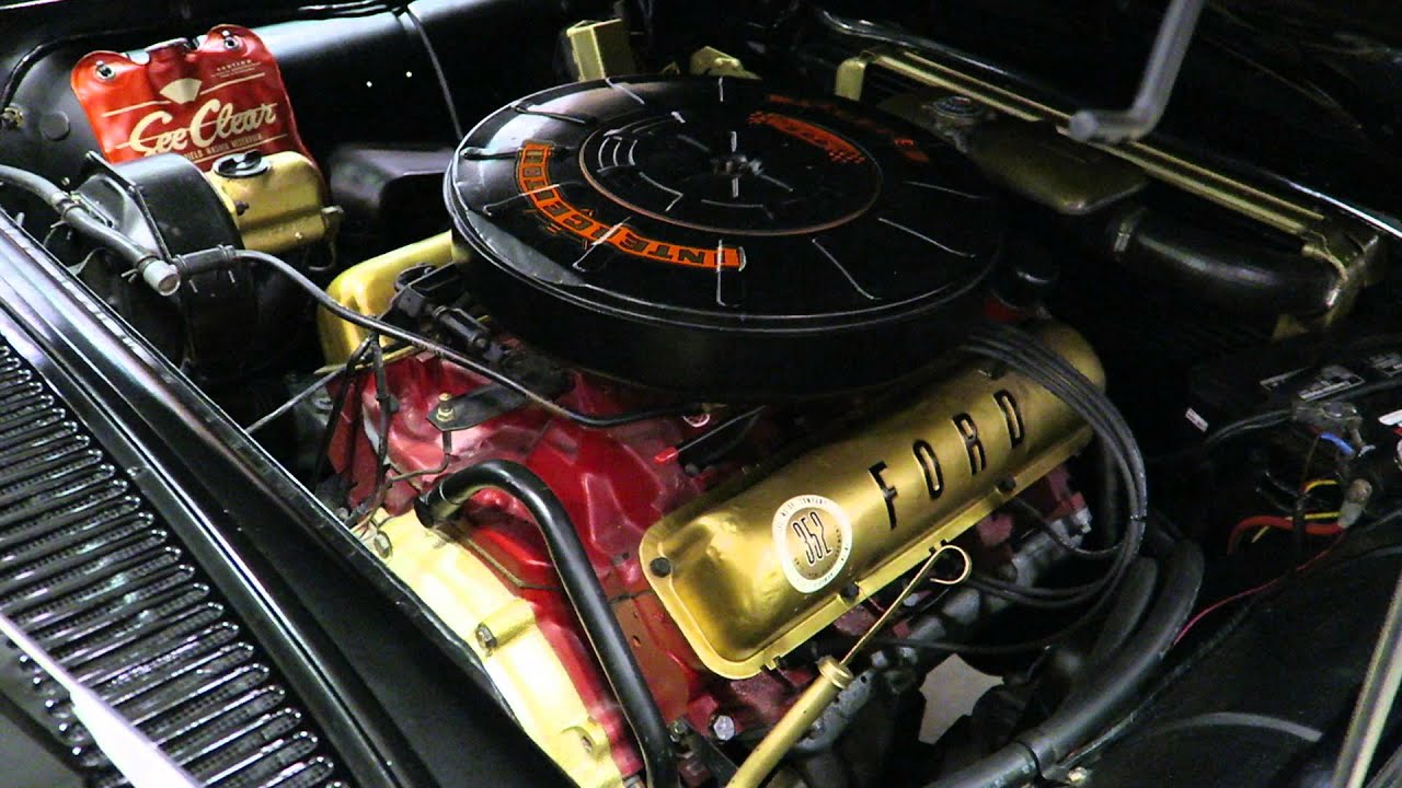 1960 FORD THUNDERBIRD ENGINE LOOK - YouTube