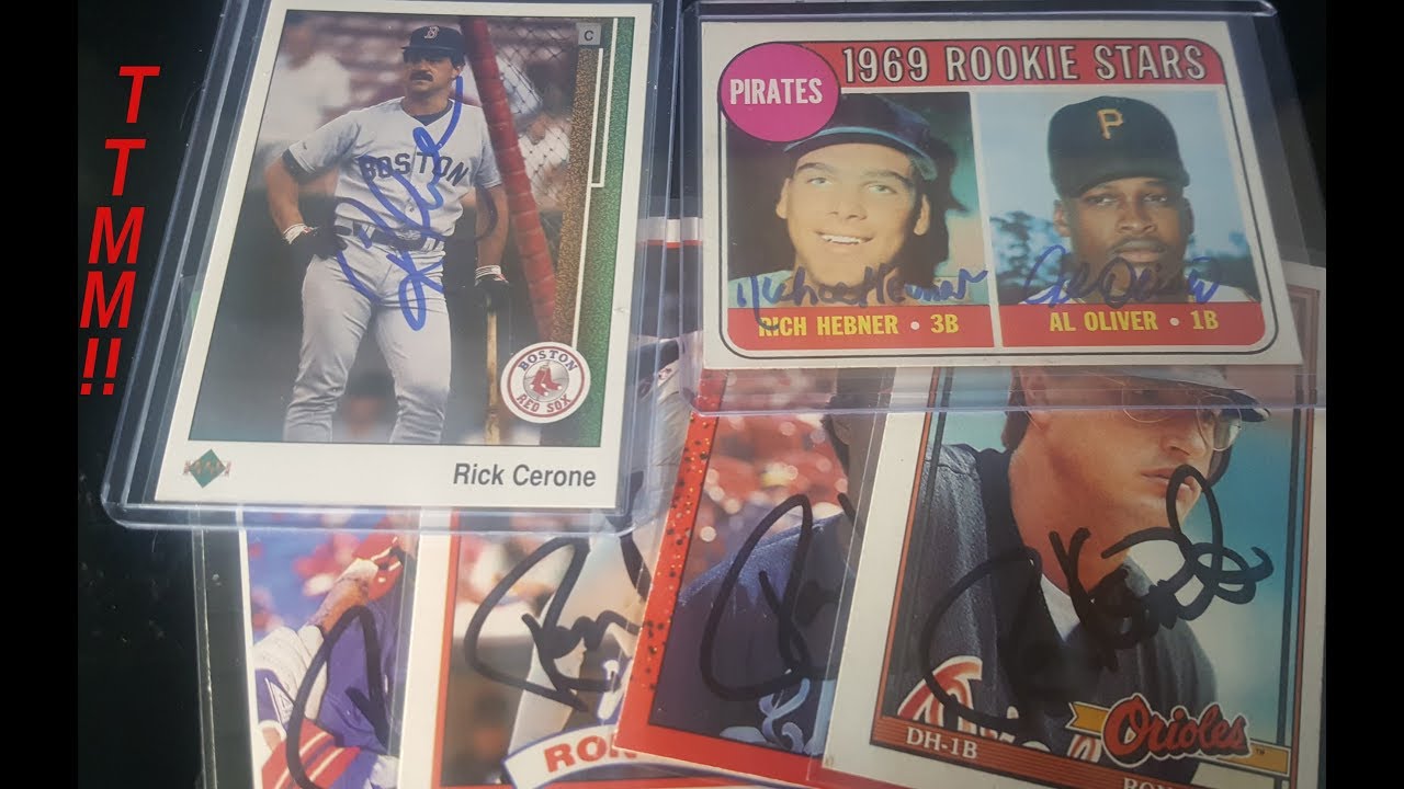 Through The Mail Monday #9 - 1969 Topps Dual Autographed Card Completed ...