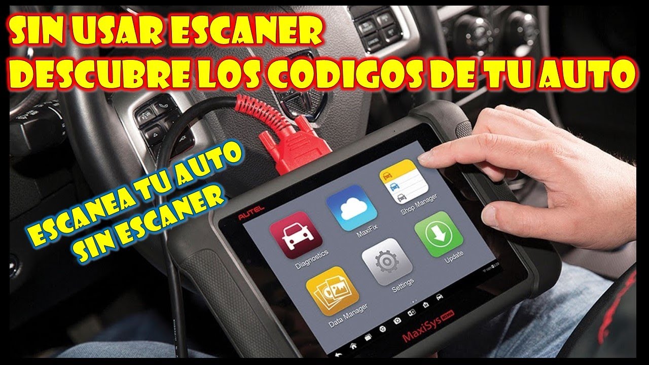 como escanear el auto sin escáner automotriz - como saber por que falla ...