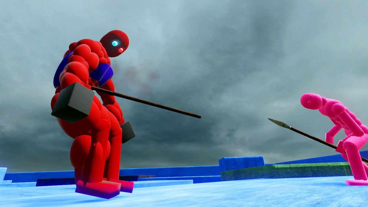 Dynamic NPCs Fight in a Battle Royale! with active ragdoll physics #9 ...