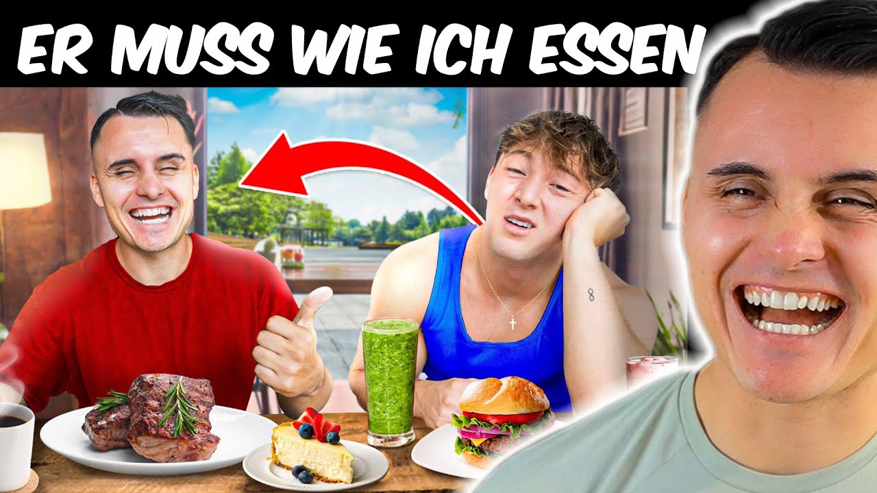 Manu isst 1 Tag alles was ICH esse 😂 I The Franklin Reaktion - YouTube