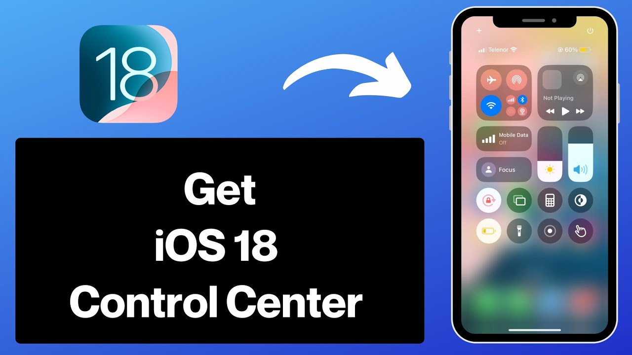 Update iPhone Control Center: How To Change iPhone Control Center to ...