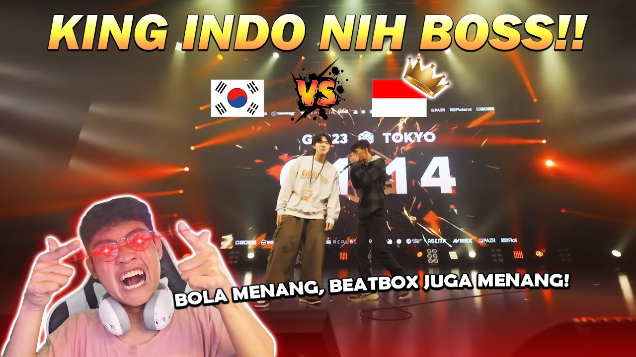 KING INDO NIH BOSS!! | Marvelous 🇮🇩 vs Wand 🇰🇷| GBB 2023 | U18 Semi Final (REACTION) - YouTube