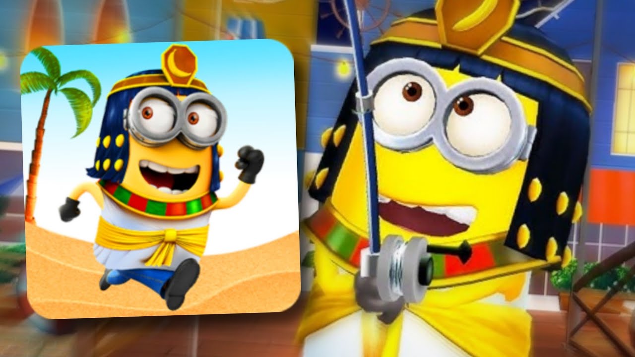 Minion Rush's CLEOPATRA Costume is ADORABLE! | Part 17 - YouTube