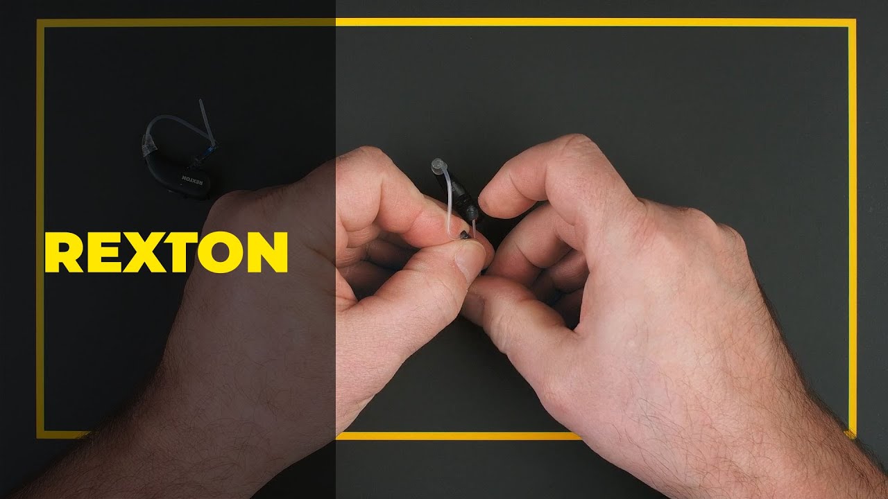 How to exchange a concha lock on a ThinTube 3.0 | REXTON Hearing Aids ...