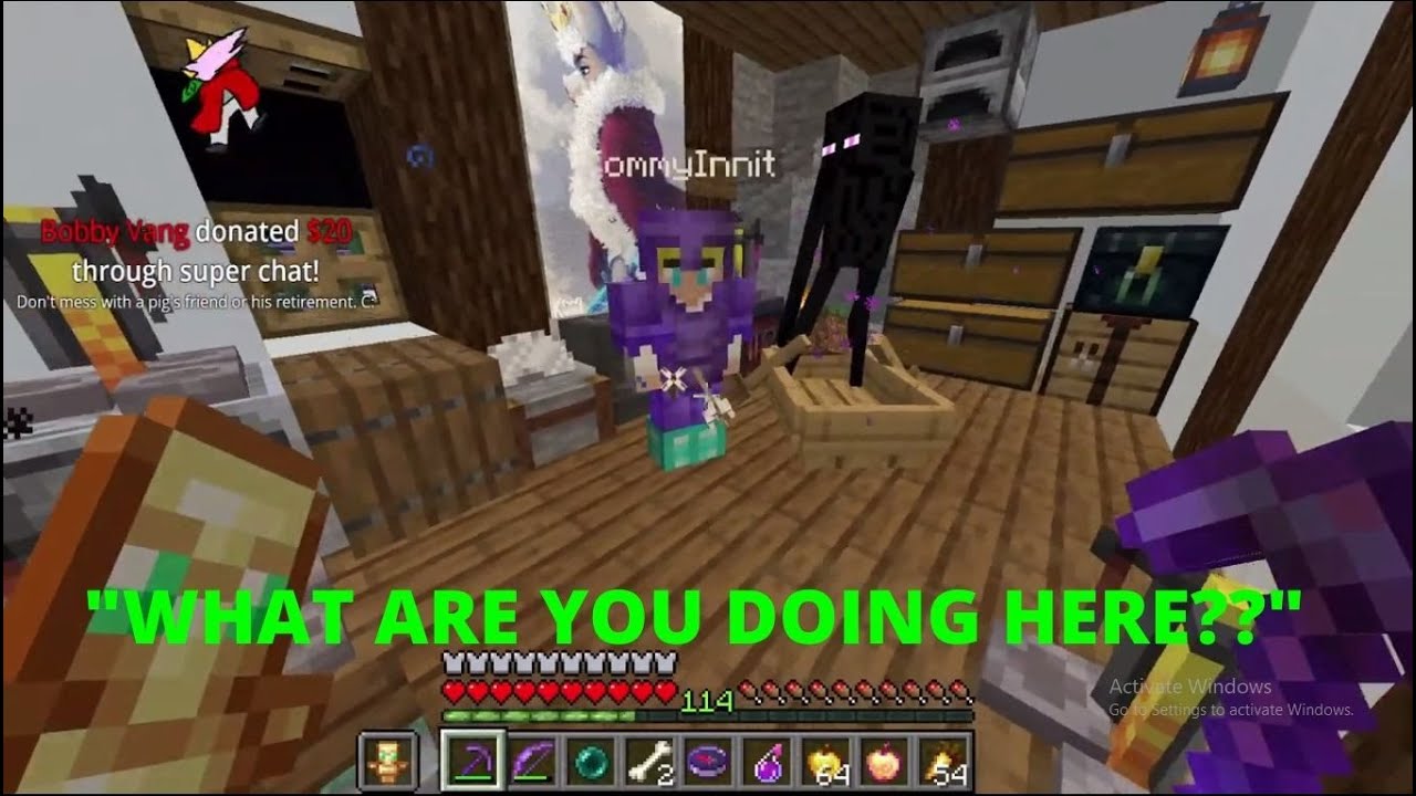 TOMMYINNIT MOVES INTO TECHNOBLADE'S NEW HOUSE - DREAM SMP - YouTube