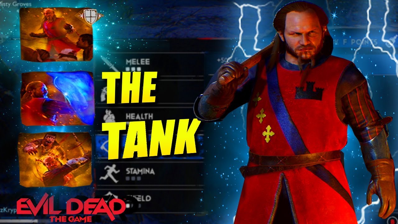 This Survivor is a Broken TANK | Evil Dead: The Game (Henry The Red ...