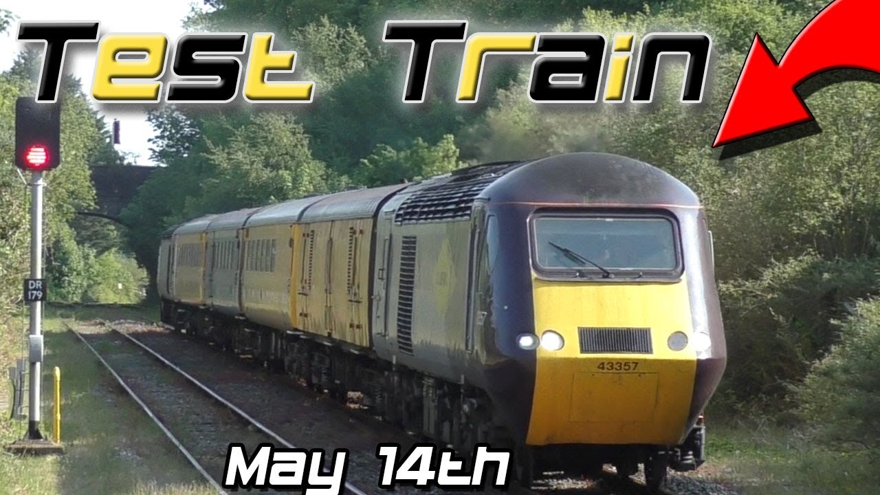 Rare Sightings: Class 43 HST Test Train Spotted in Dorchester - YouTube