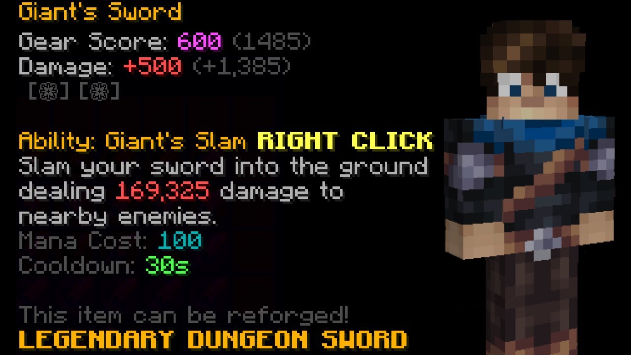 Starting The Grind For Giant's Sword!! | Hypixel Skyblock Ep47 - YouTube
