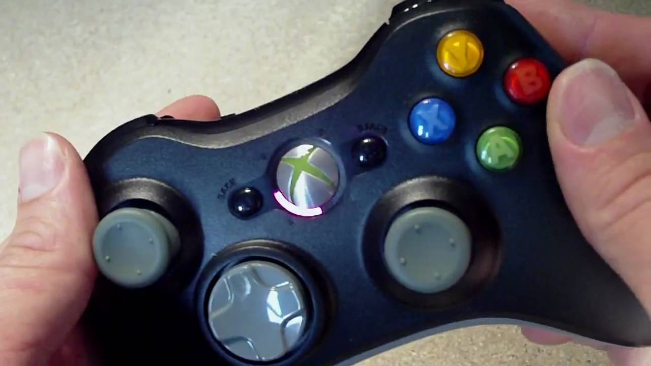 Xbox 360 Controller ROL LED Mod - A Quick Look - YouTube
