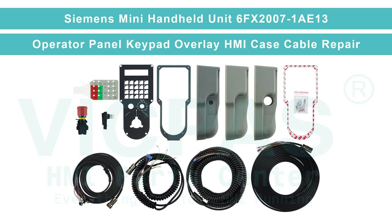 Siemens Sinumerik Mini Handheld Unit 6FX2007-1AE13 Membrane Switch ...