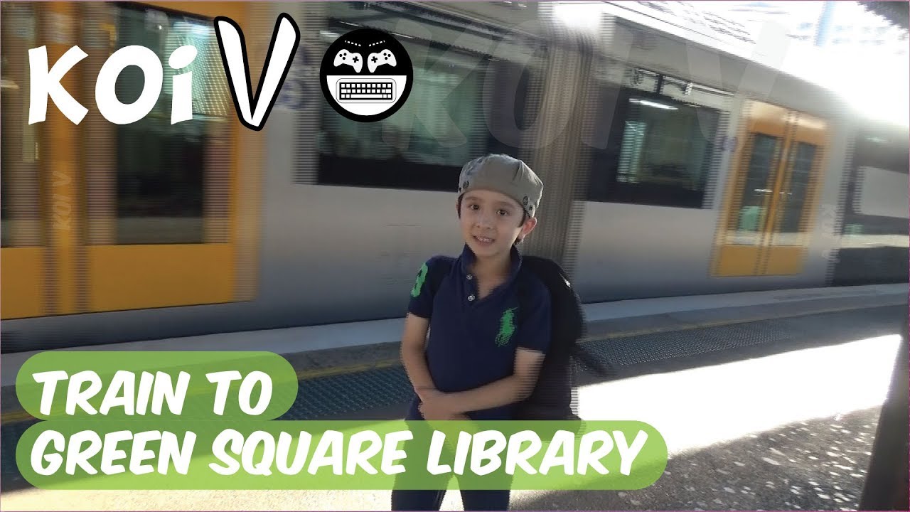 Train Spotting - Train to Green Square Library ㅣ 시드니 기차 타고 그린 스퀘어 도서관 ...