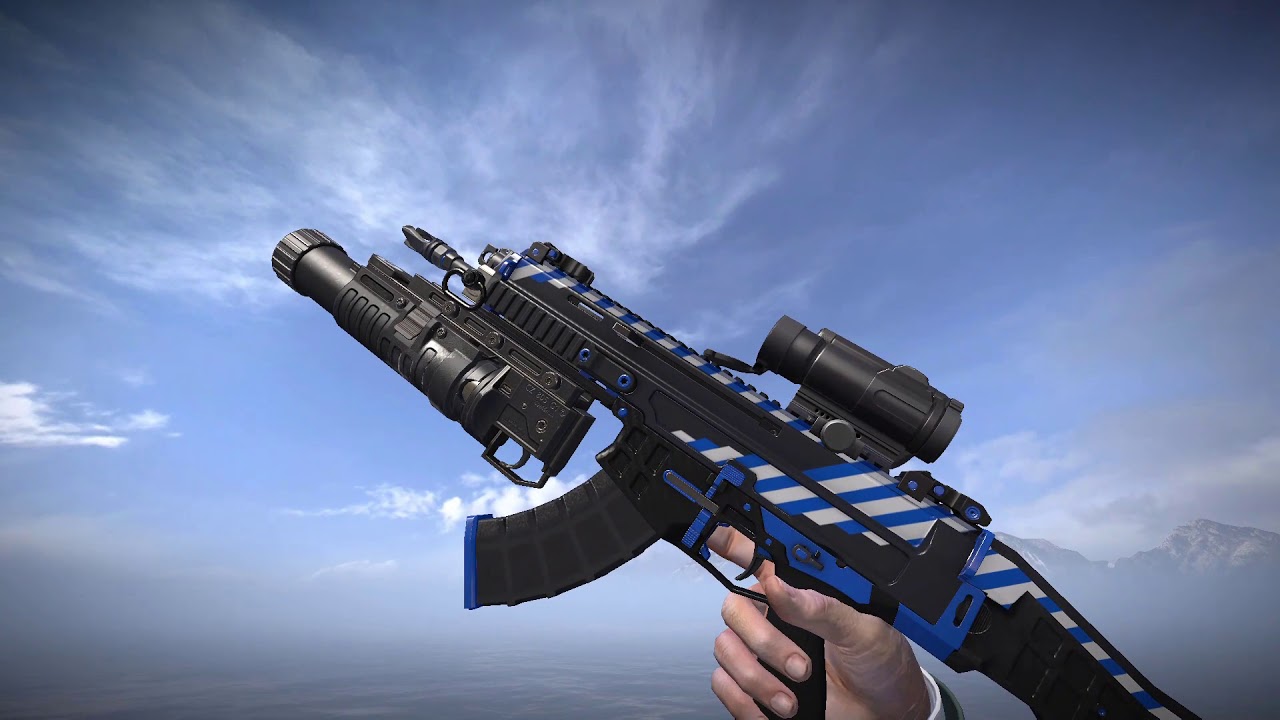 CZ BREN M2 skin SHOWCASE - Black Squad - YouTube