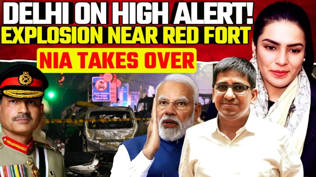 Delhi on High Alert | Near Red Fort Metro Station | NIA, NSG ...