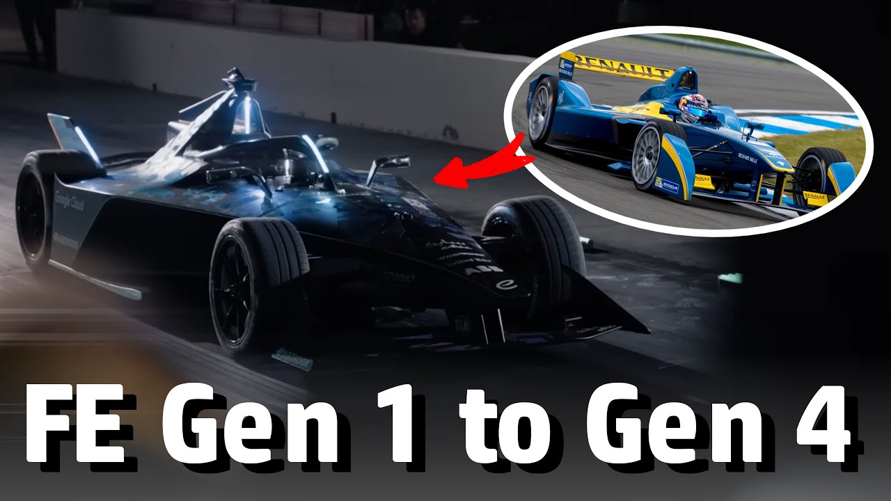 What I Missed from Gen 1 to Gen 4 FE Racing Cars During These Years ...