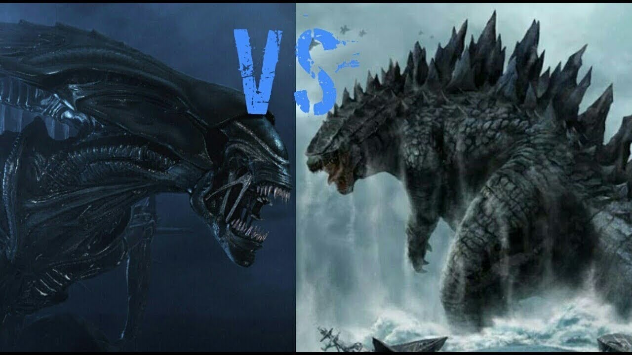 Godzilla vs alien queen the movie (read description) - YouTube