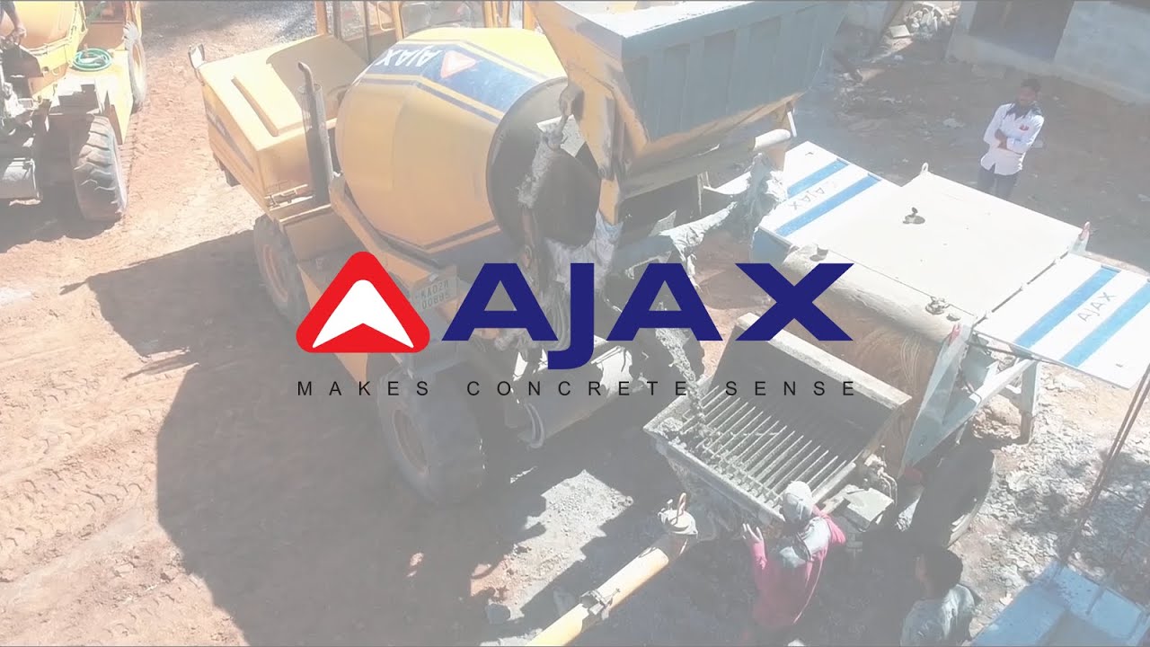 Concrete Pumps | AJAX Engineering - YouTube