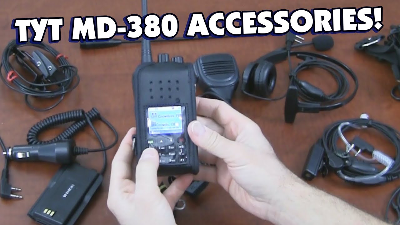 Tytera MD-380 Accessories - YouTube