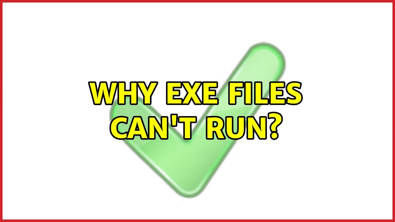 Ubuntu: Why exe files can't run? - YouTube