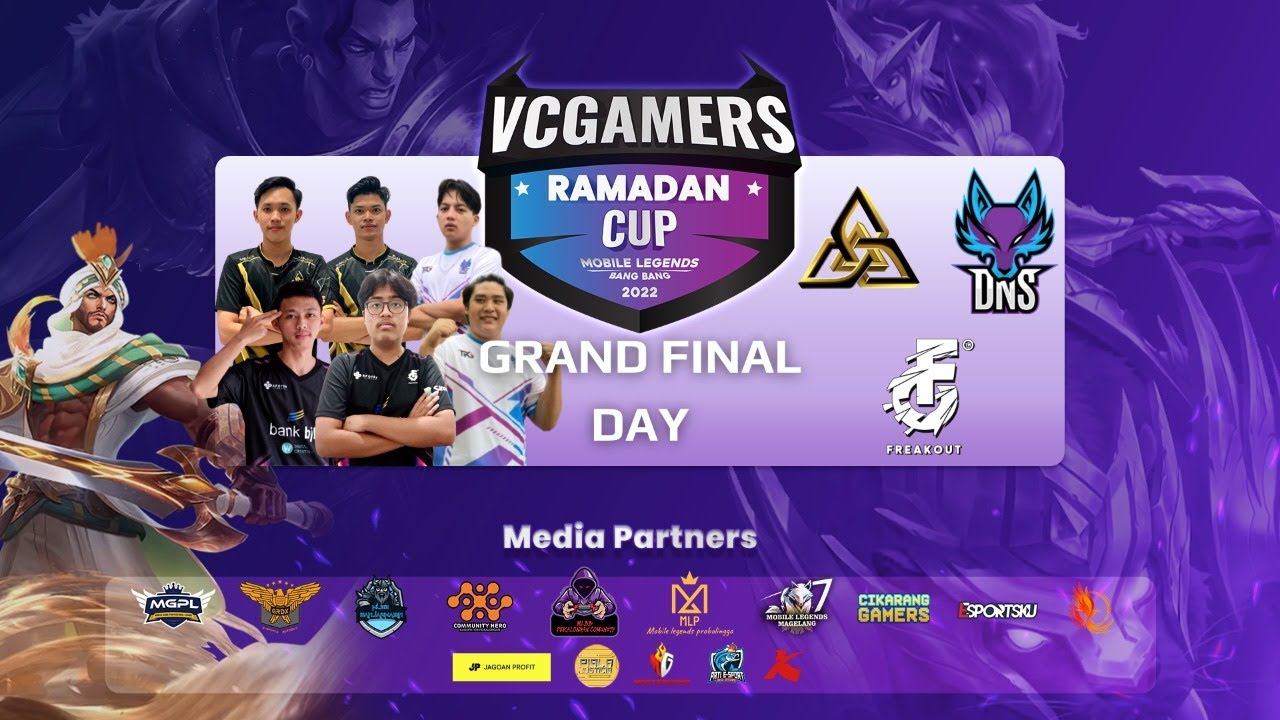 VCGAMERS RAMADAN CUP 2022 MLBB GRAND FINAL [DAY 6] - | DNS vs PARADOX ...