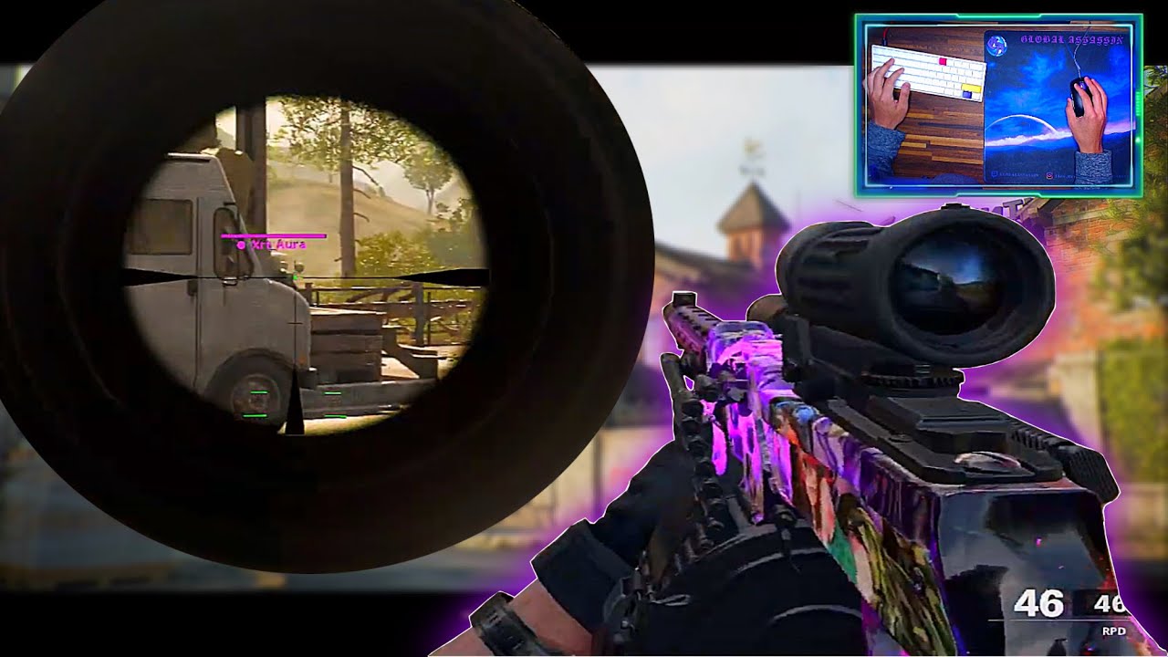 Green Dot 2x Scope On The RPD Is Meta! | Handcam | Black Ops Cold War ...