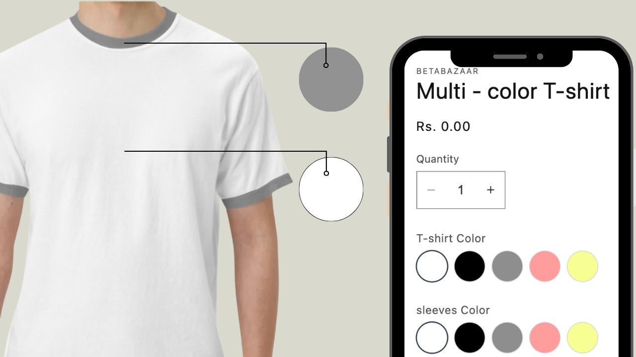 How to Implement a Live Color Preview in a Specific Area for Product ...