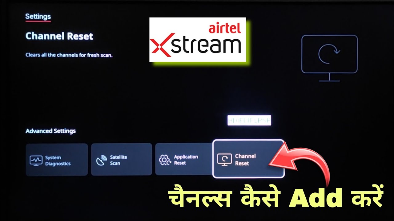 How to Reset Channels in Airtel Xstream Set Top Box | Airtel Xstream TV - YouTube