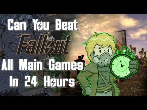 Can You Beat All Mainline Fallout Games In 24 Hours? - YouTube