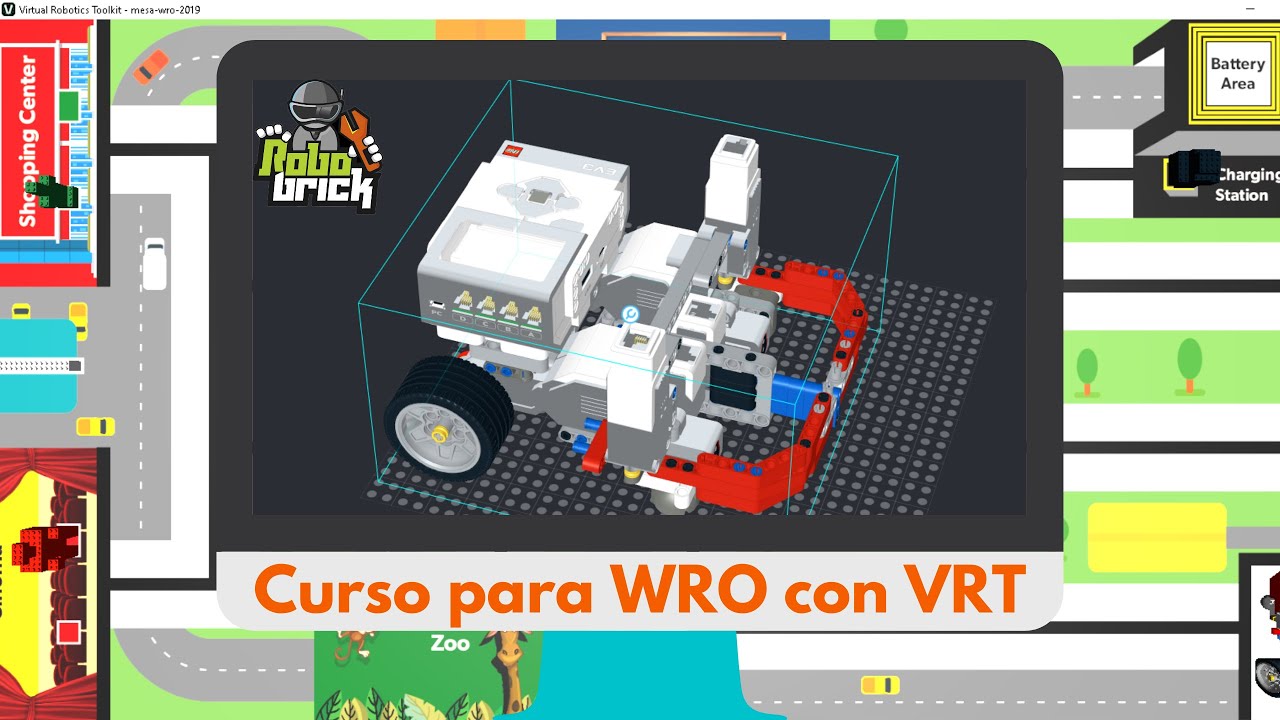 Curso para WRO 2021 en VRT | parte 1. Importar del robot - YouTube
