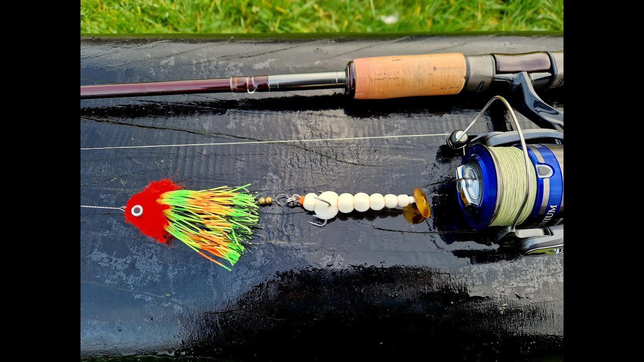 Detached tail lure | making & fishing - YouTube