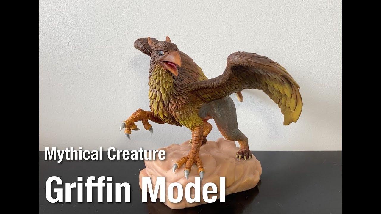 Modelling - Mythical Creature - Griffin Model - YouTube