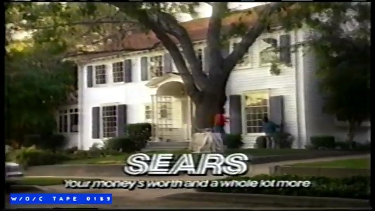 Sears Commercial - 1990 - YouTube